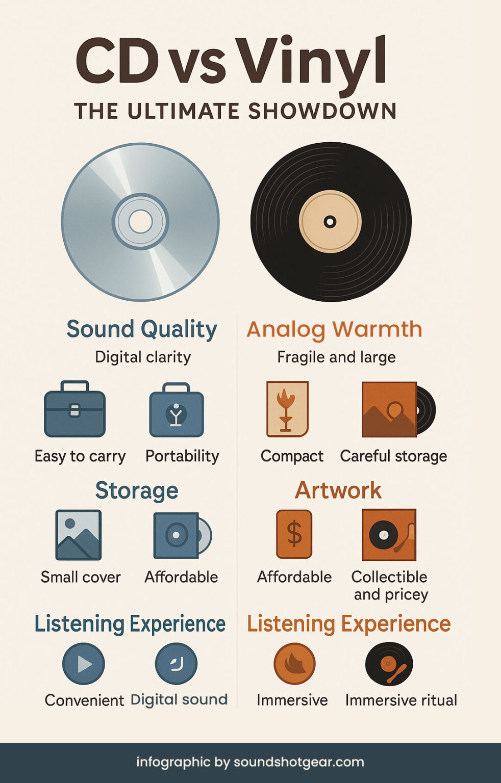 CD vs Vinyl: 7 Differences Every Music Lover Should Know
